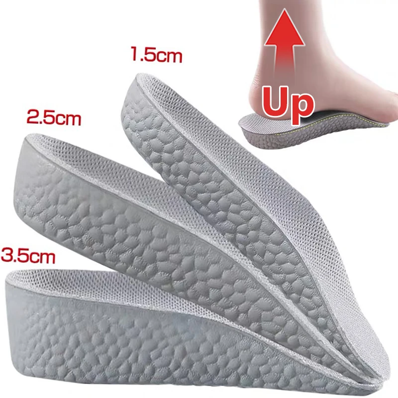 Memory-Foam-Height-Increase-Insoles-for-Men-Women-Shoes-Flat-Feet-Arch ...