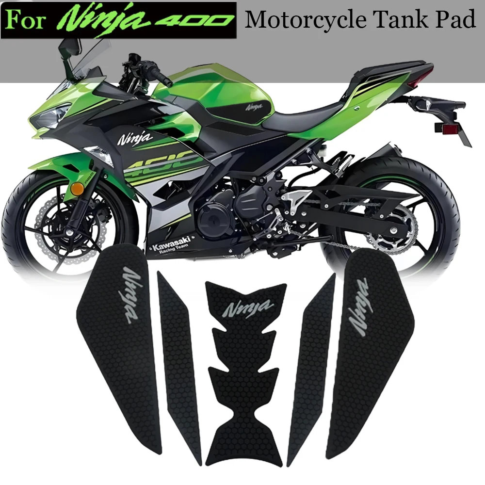 For-Kawasaki-Ninja-400-Ninja400-New-Motorcycle-Tank-Pad-Protector-3D ...