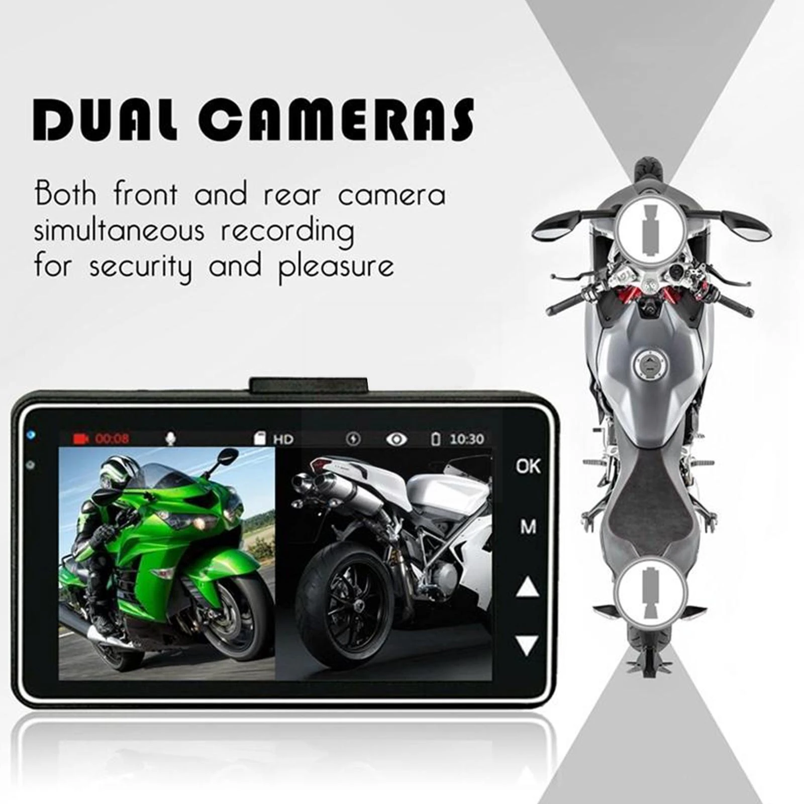 Motor Motorcycle Dvr Recorder | Video Recorder Motorbike | Motorcycle ...