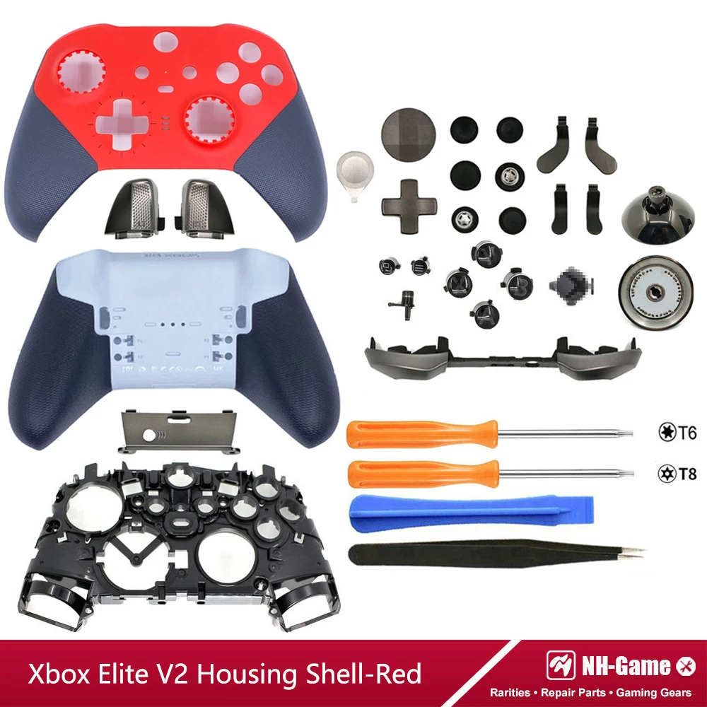 Housing-Shell-For-Xbox-Elite-Series-2-Controller-Front-Back-Case-Cover ...