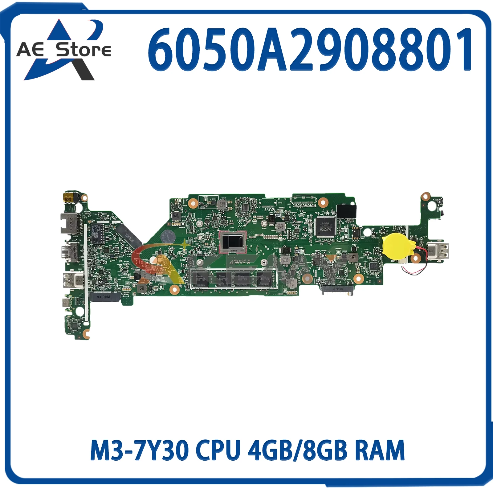 AE-para-HP-6050A2908801-placa-base-port-til-ProBook-x360-11-G2-EE-Placa ...
