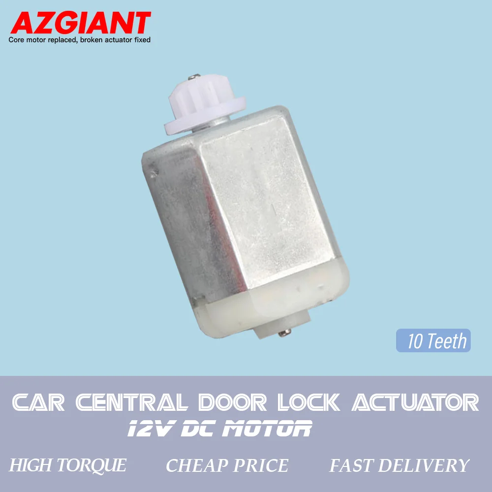 AZGIANT-10teeth-Car-Door-Lock-Actuator-Motor-Repair-Kit-12V-DC-Motor ...