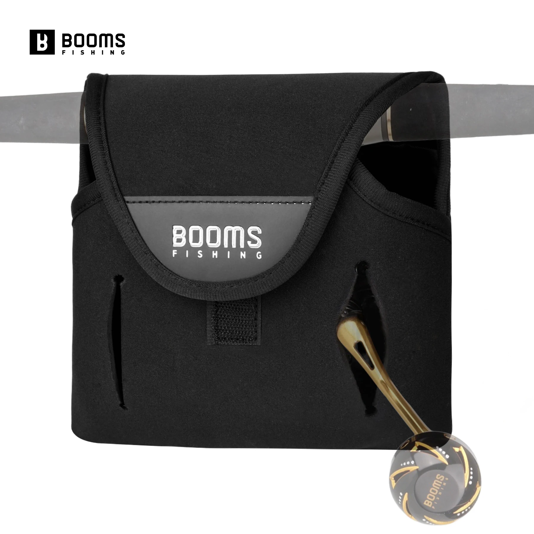 Booms Fishing RC7 Neoprene Fishing Reel Bag for Spinning Casting Reel ...
