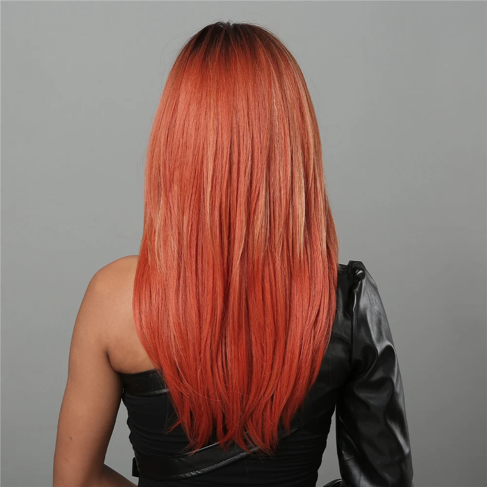 Red Orange Hair Color Black Women