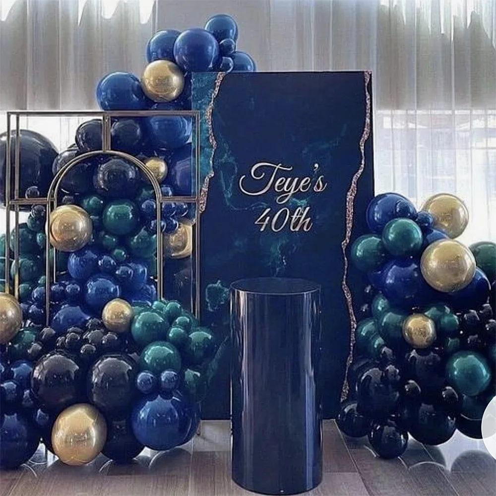 150cm-Custom-Arch-Backdrops-Blue-Cardboard-KT-Board-Baby-Shower-30th ...