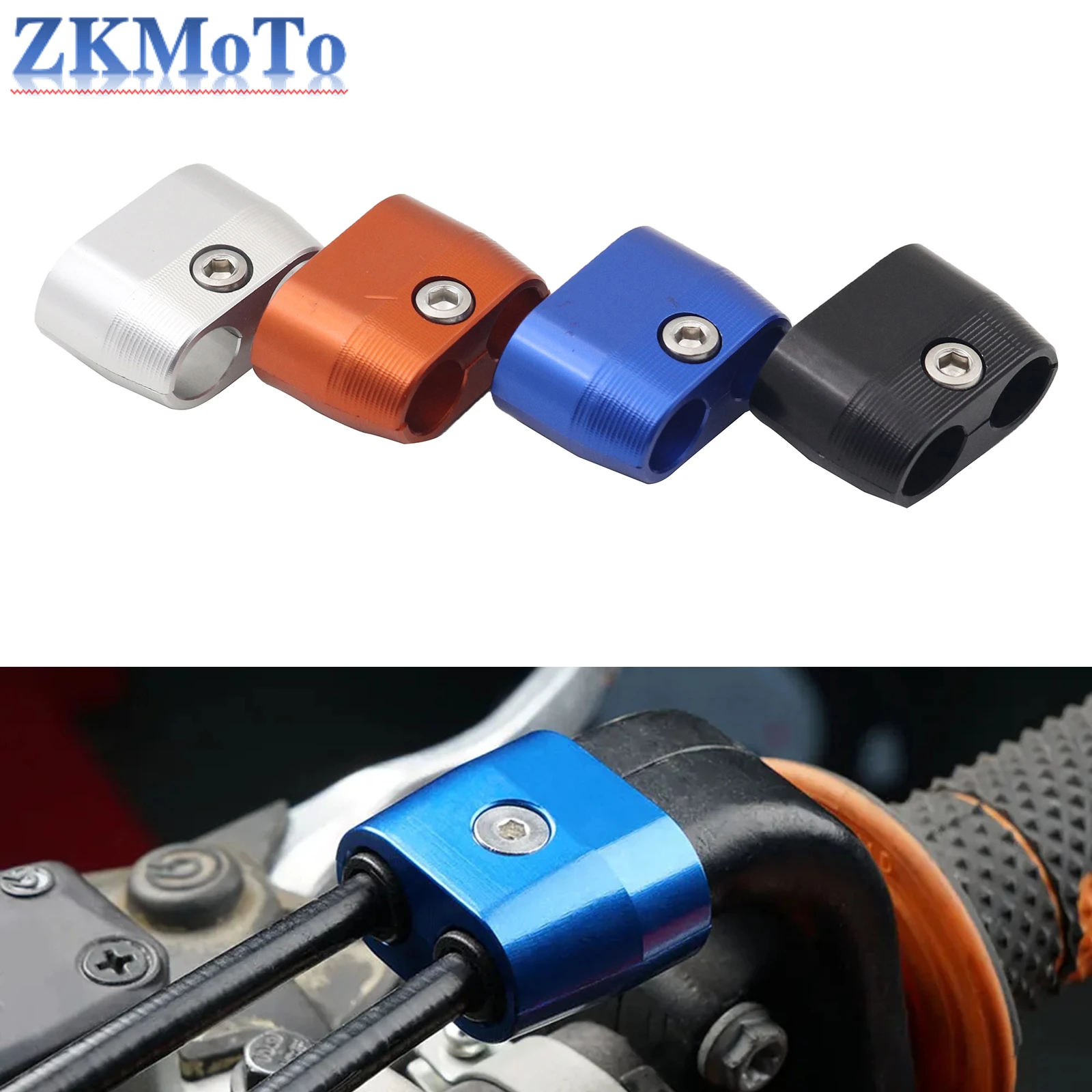 Motorcycle-CNC-Throttle-Cable-Protector-Guard-Cover-For-KTM-EXC-EXCF-SX ...