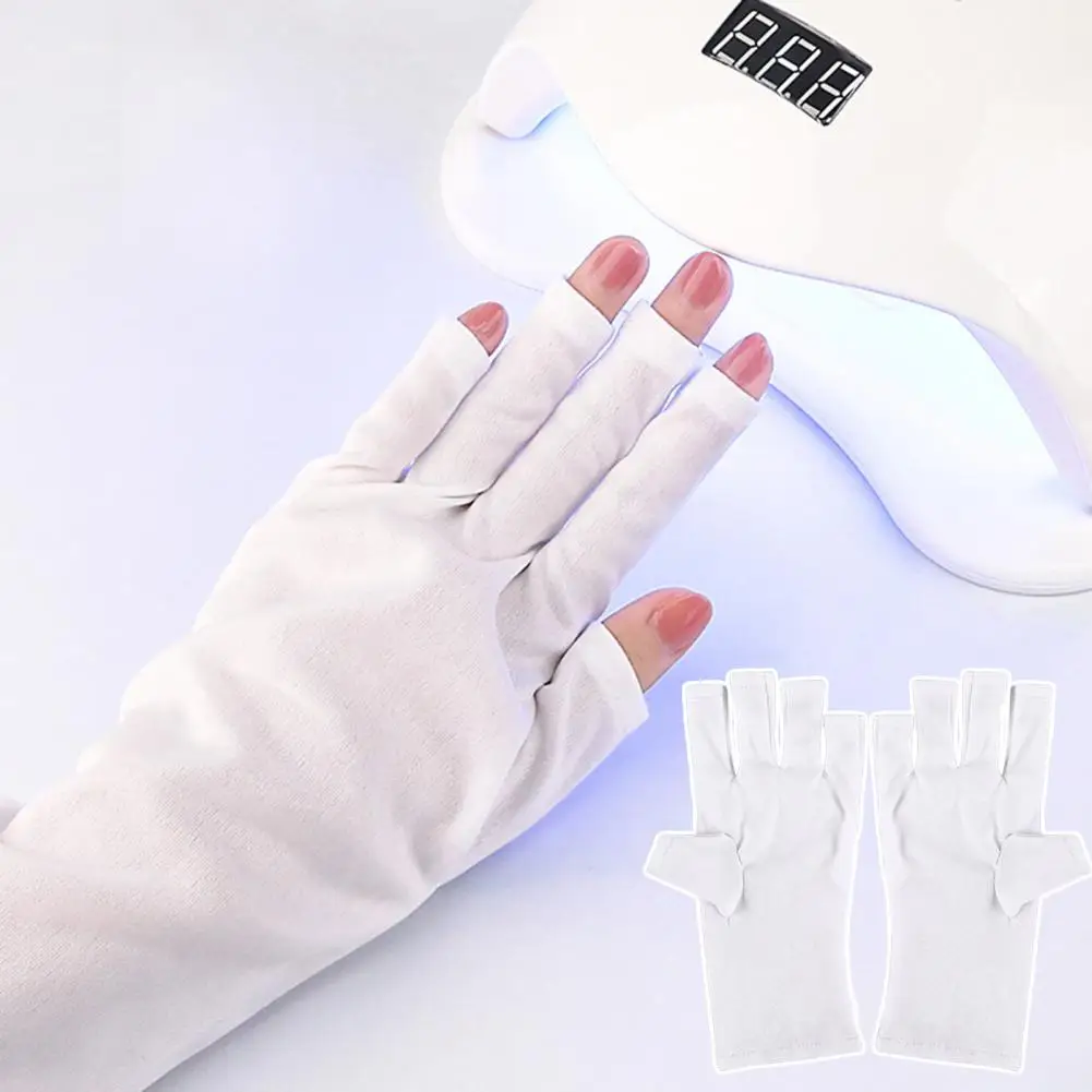 1Pair-Useful-UV-Lamp-Gloves-Thickened-Nail-Light-Gloves-Portable ...