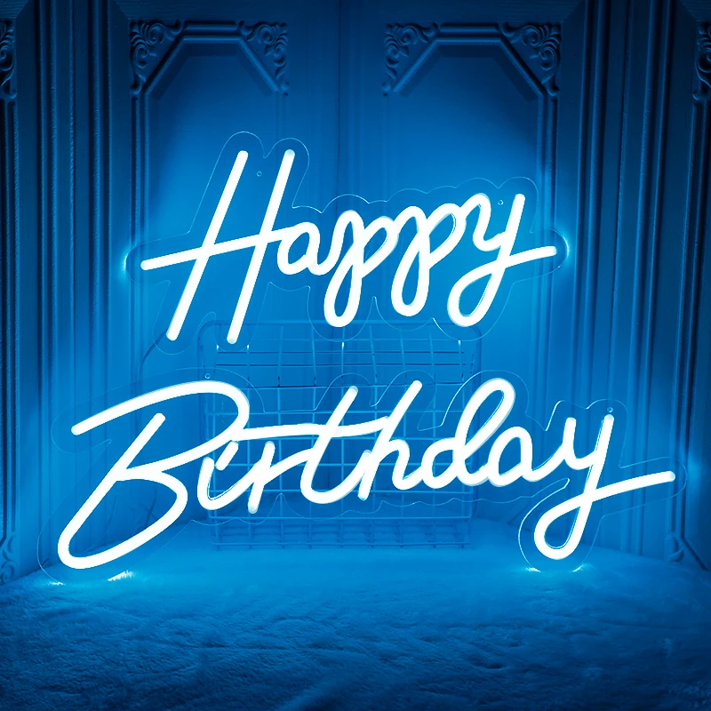 Happy Birthday To Me Blue