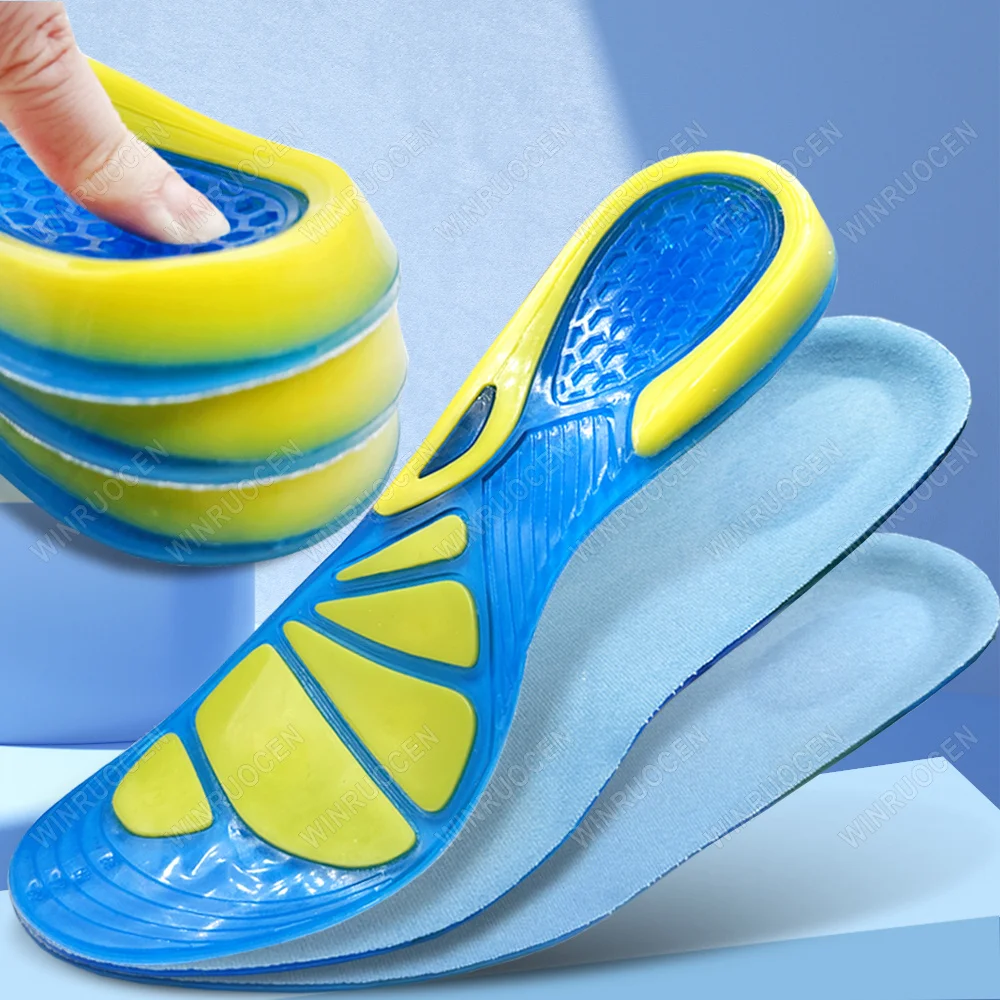 shock-absorbing insole Orthotic Arch Support Foot Pain Massaging ...