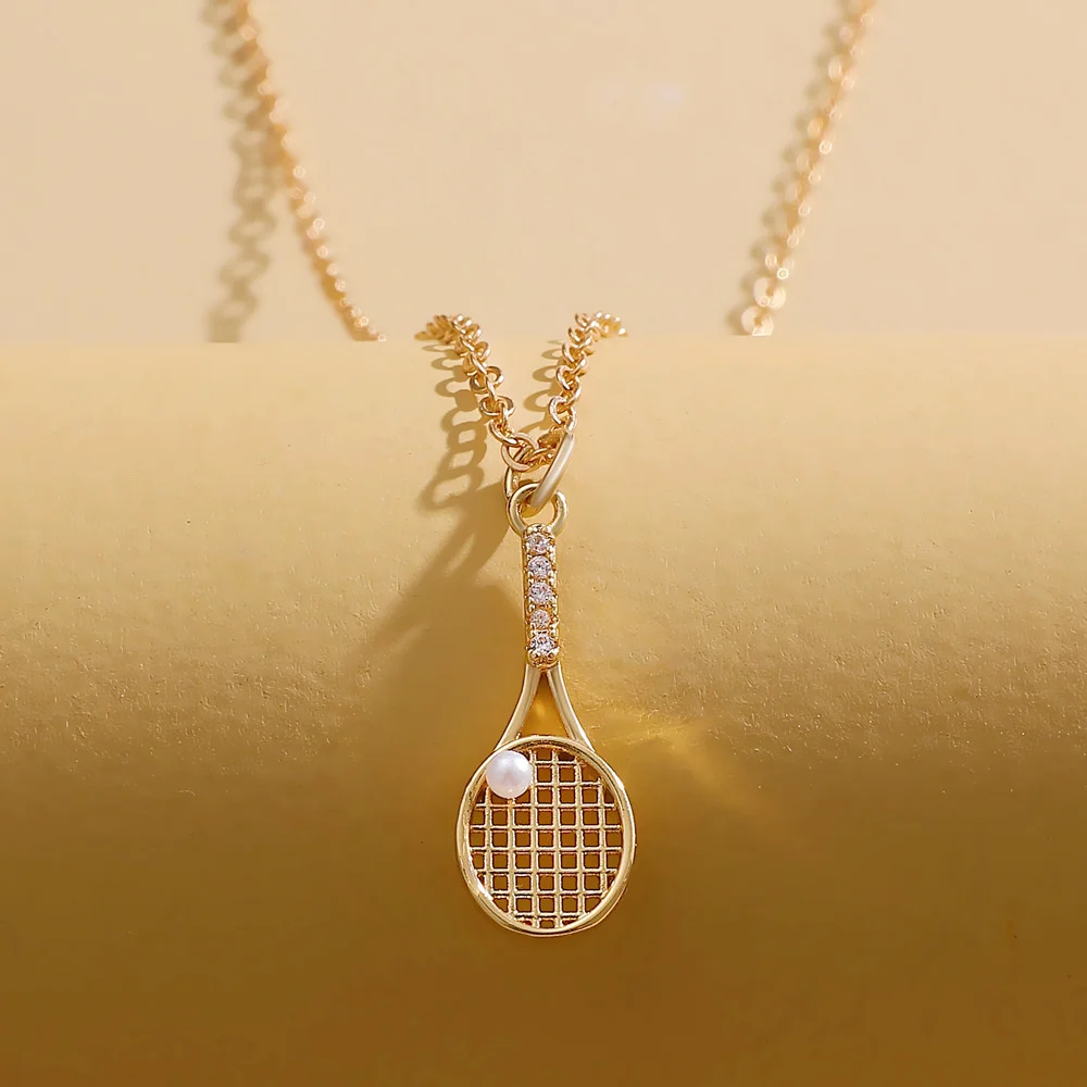 Pearl-Tennis-Racket-Pendant-Necklace-for-Women-Luxury-Rhinestone ...