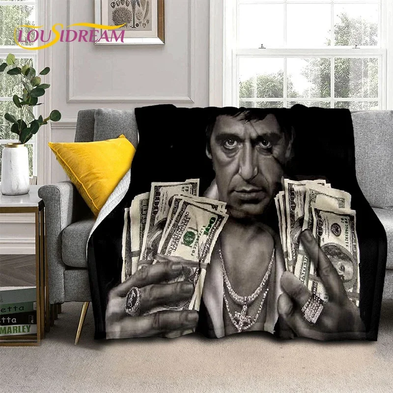 Scarface-3D-Classics-Movie-Tony-HD-Blanket-Soft-Throw-Blanket-for-Home ...