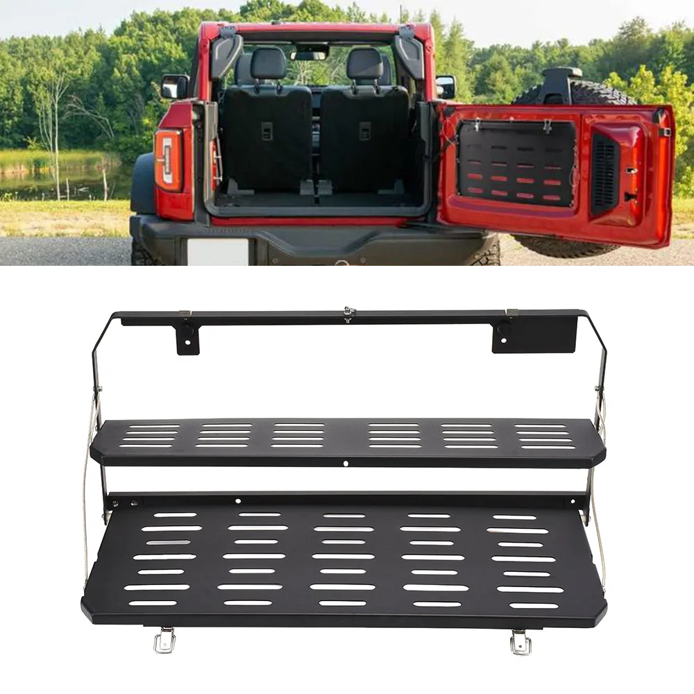 New-Tailgate-Table-Rear-Trunk-Door-Table-Storage-Cargo-Shelf-Rack-Iron ...