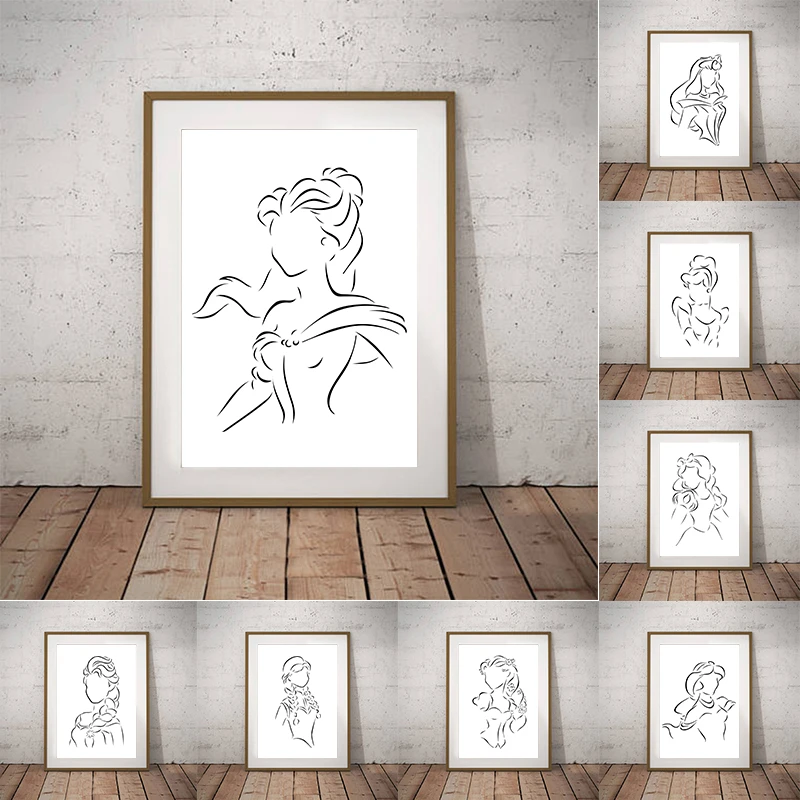 Disney Princess Drawings