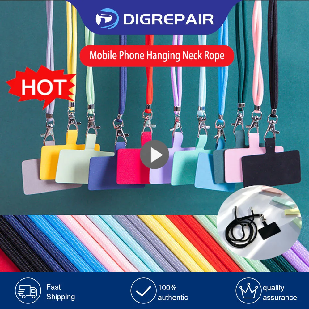 Universal-Adjustable-Phone-Lanyard-Anti-lost-Lanyard-Strap-Detachable ...