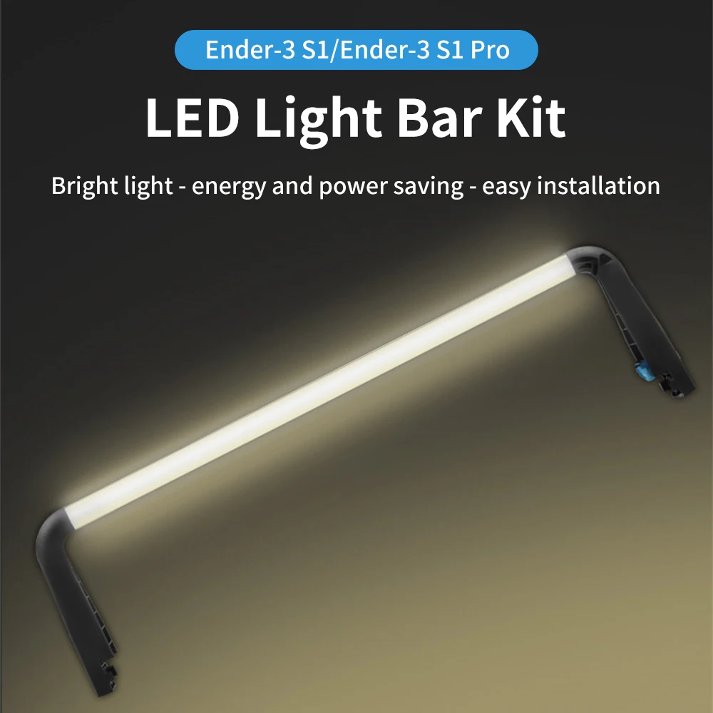 Creality Ender 3/Ender 3 V2/Ender 3 S1 LED ışık Bar kiti 3D yazıcı ...