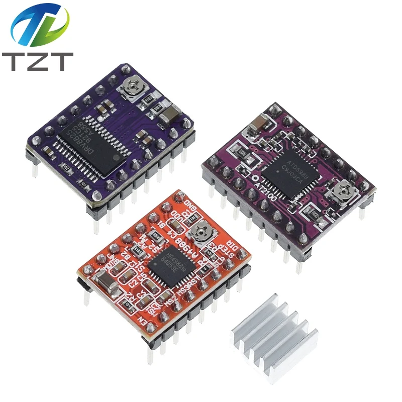 3D-Printer-Parts-StepStick-A4988-DRV8825-AT2100-Stepper-Motor-Driver ...