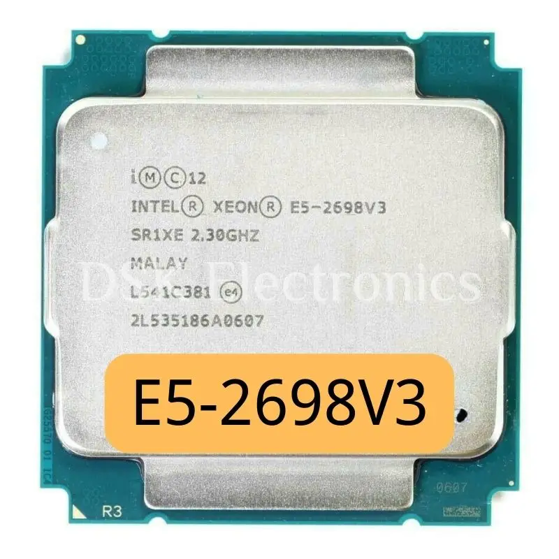 Intel Xeon E5 2698 V3 Processor SR1XE 2.3Ghz 16 Core 135W Socket LGA ...
