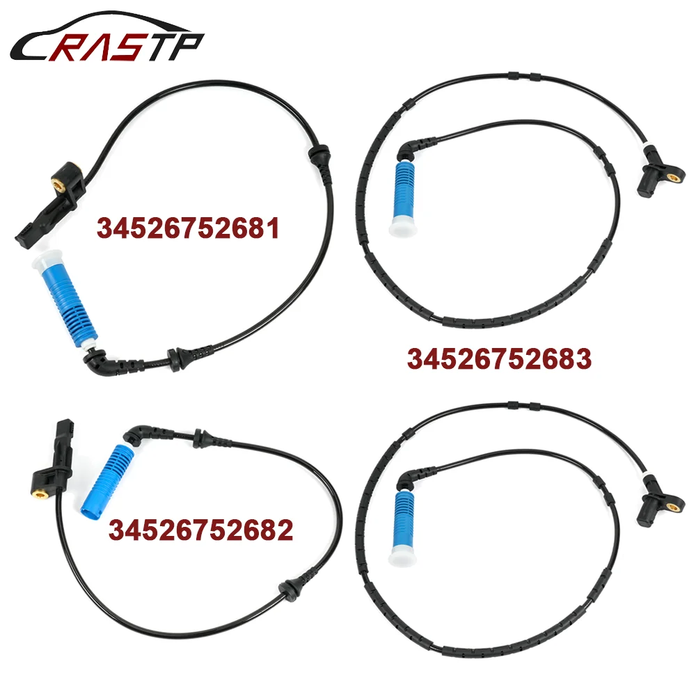 New Front Rear Left Right ABS Wheel Speed Sensor 34526752681 ...