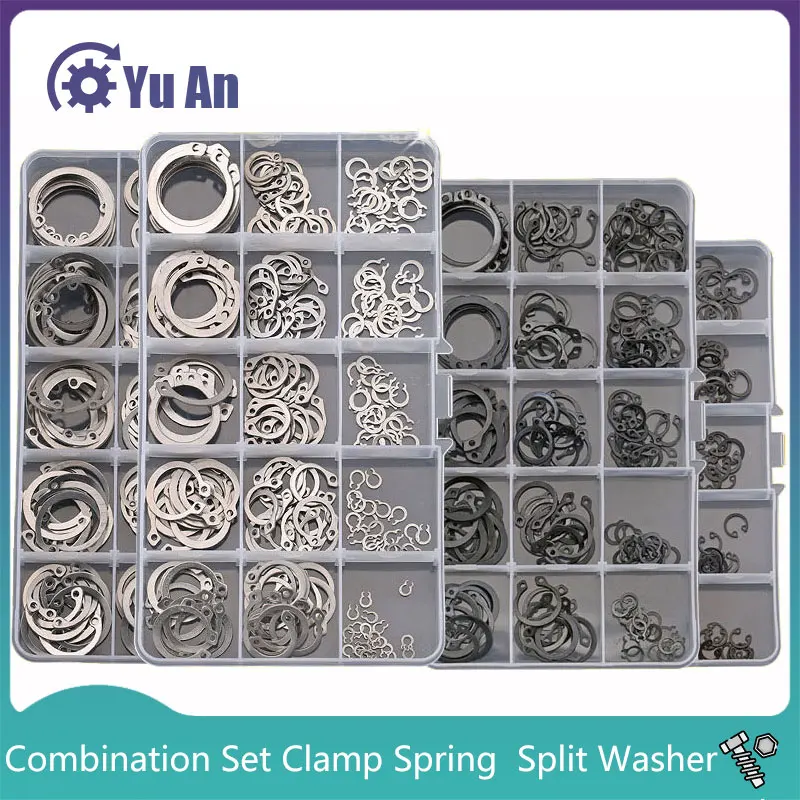 Circlips-for-Holes-Circlips-for-Shafts-E-Ring-Combination-Set-Clamp ...