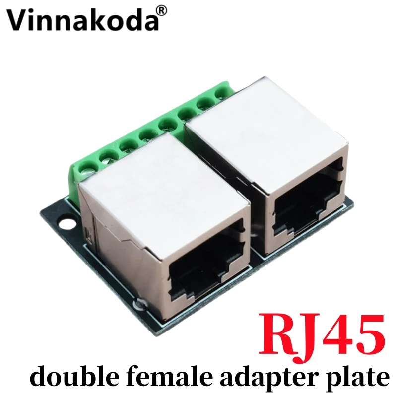 RJ45-Double-female-adapter-board-The-RJ45-network-adapter-board-turns ...