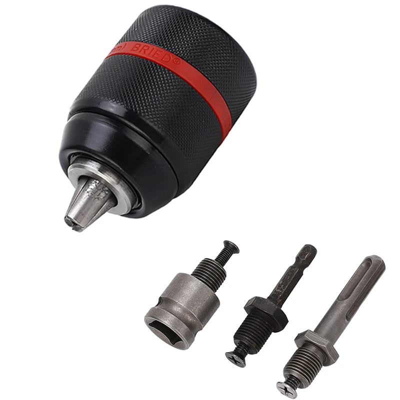 Metal-Heavy-Duty-1-2-20UNF-13mm-Keyless-Drill-Chuck-Hex-Shank-SDS ...