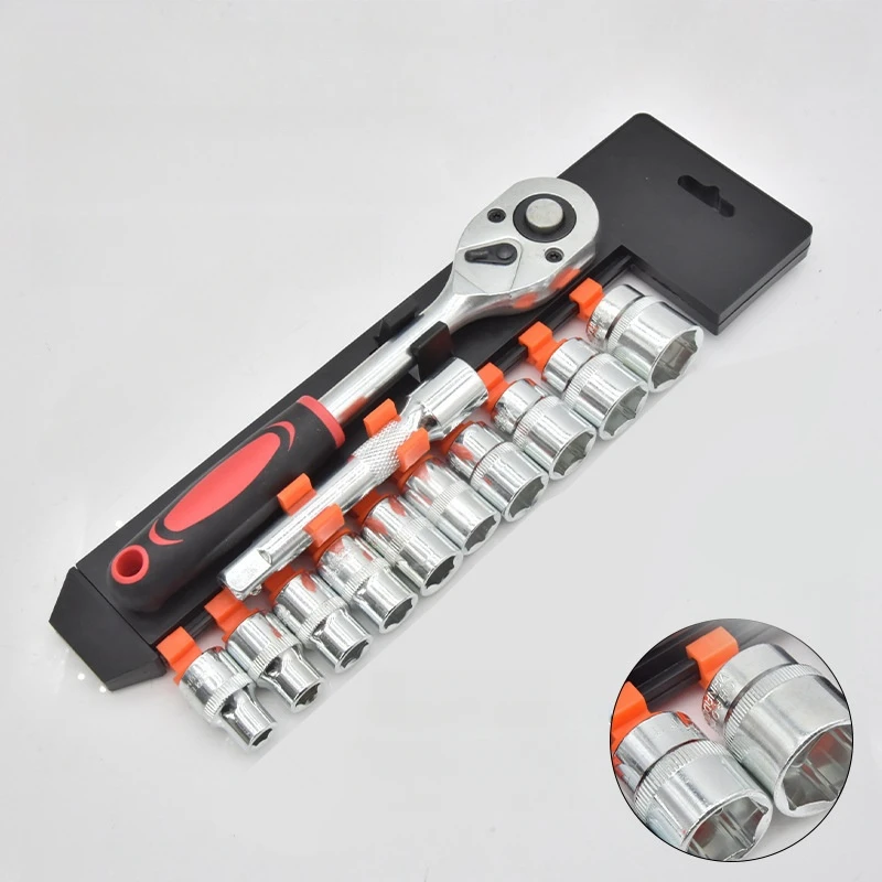 12pcs-1-2-Inch-Socket-Wrench-Set-Sockets-Extension-Rod-Multi-function ...