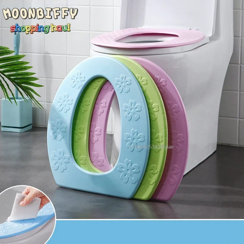 Water-Proof-Toilet-Seat-Cover-High-Foam-EVA-Simple-Toilet-Bowl-Type-O ...