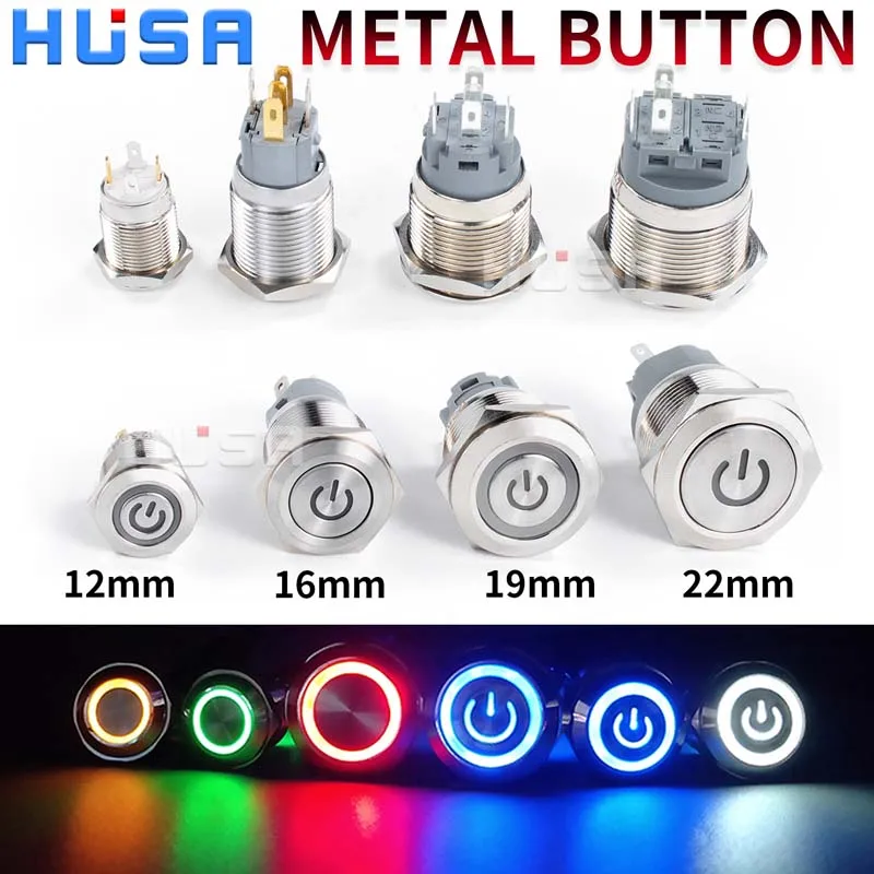 12-16-19-22mm-Waterproof-Metal-Push-Button-Switch-LED-Light-Momentary ...
