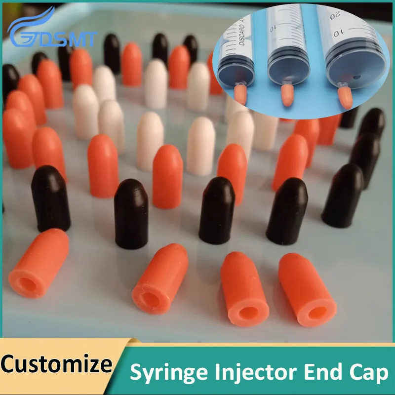 10Pcs-Food-Grade-Silicone-Rubber-Storage-Cap-Needle-Cover-Syringe ...