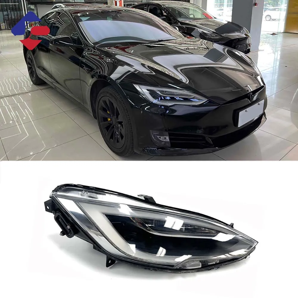 Model-S-Original-headlight-headlamp-for-Tesla-Front-Led-Headlights ...