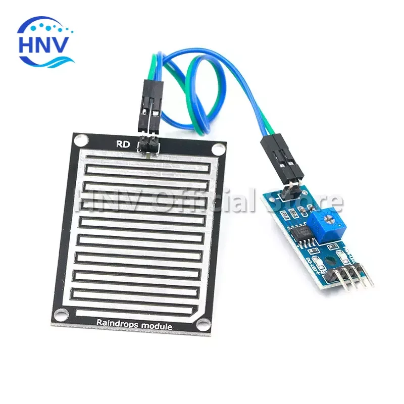 1set-lot-Snow-Raindrops-Detection-Sensor-Module-Rain-Weather-Module ...