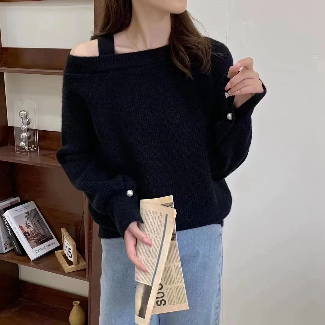 Autumn-and-winter-Korean-style-knitted-single-shoulder-strap-design ...