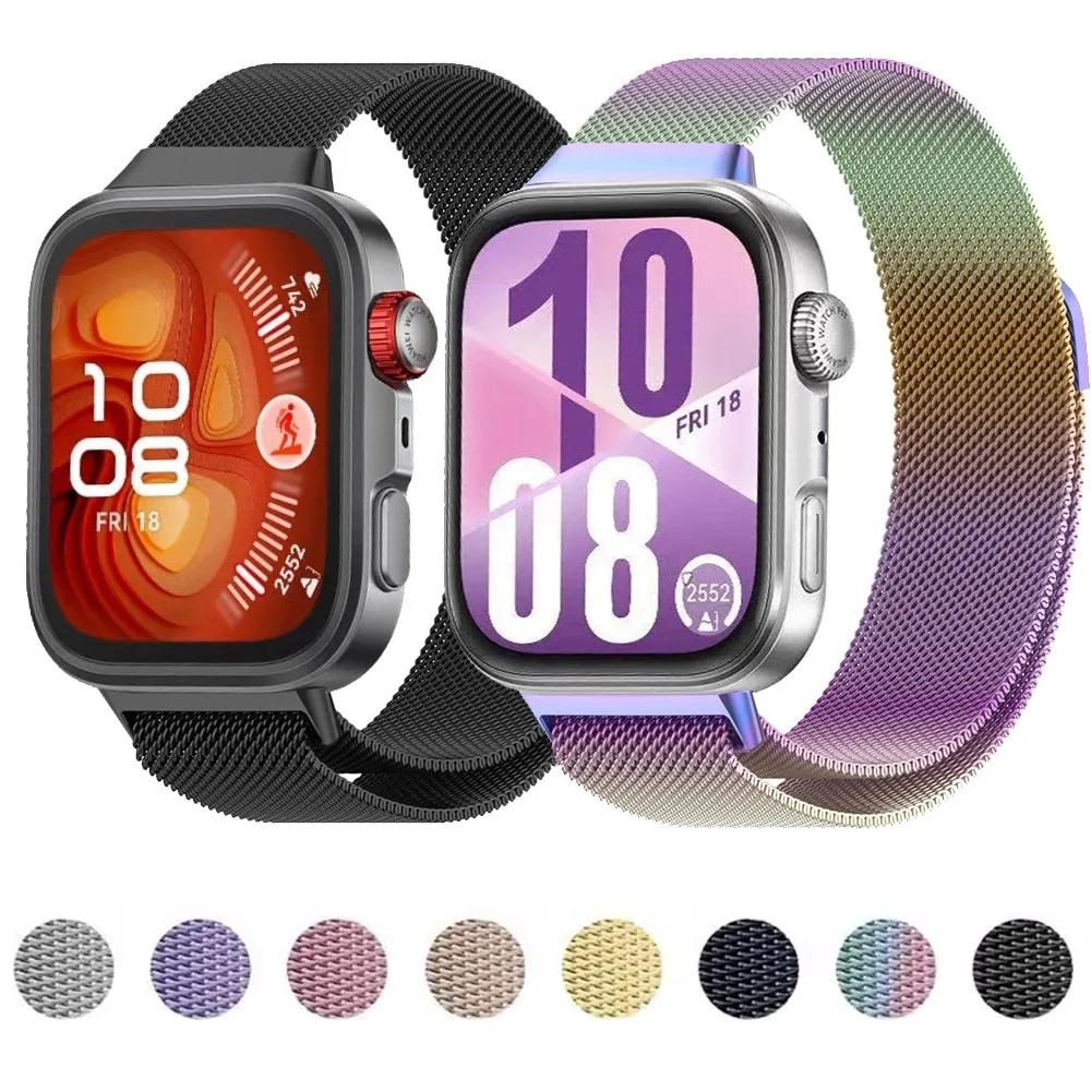 Metal Strap for Huawei Watch Fit 4/3 Smartwatch Milanese Comfortable ...