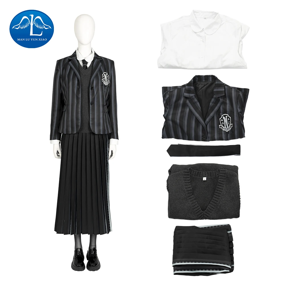 Wednesday-Addams-Cosplay-Costumes-School-Uniforms-Wednesday-Addams ...