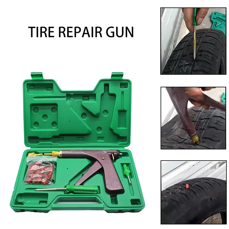 Auto-Bike-Tubeless-Tire-Repair-Puncture-Professional-Repair-Kit-Vacuum ...