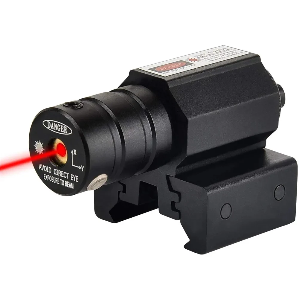Mini-Tactical-Red-Dot-Laser-Sight-for-Rifle-Pistol-Shooting-Hunting-Gun-Adjustable-11mm-20mm ...