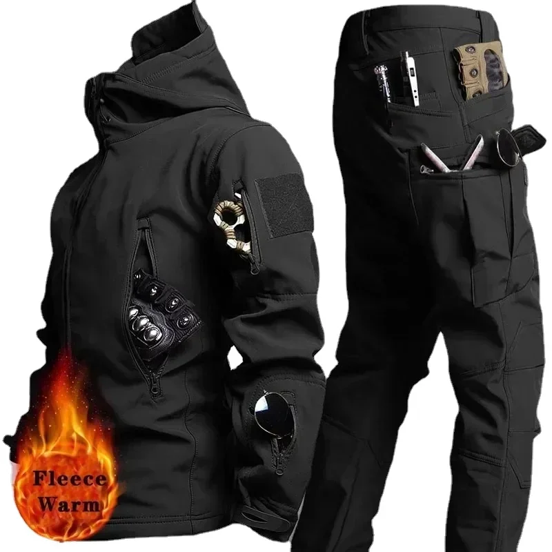 Conjunto-de-terno-t-tico-militar-masculino-jaquetas-com-capuz-imperme ...
