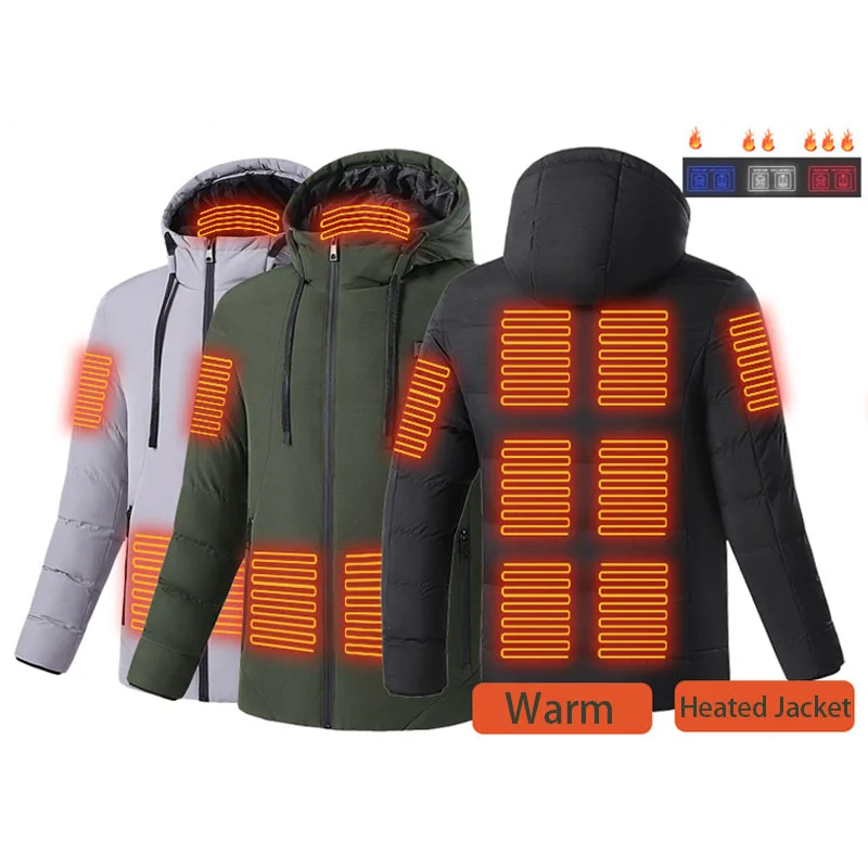 11Heating-Areas-Winter-Men-Jackets-Cotton-Padded-Clothes-Hooded-Black-Windbreakers-Tactical ...