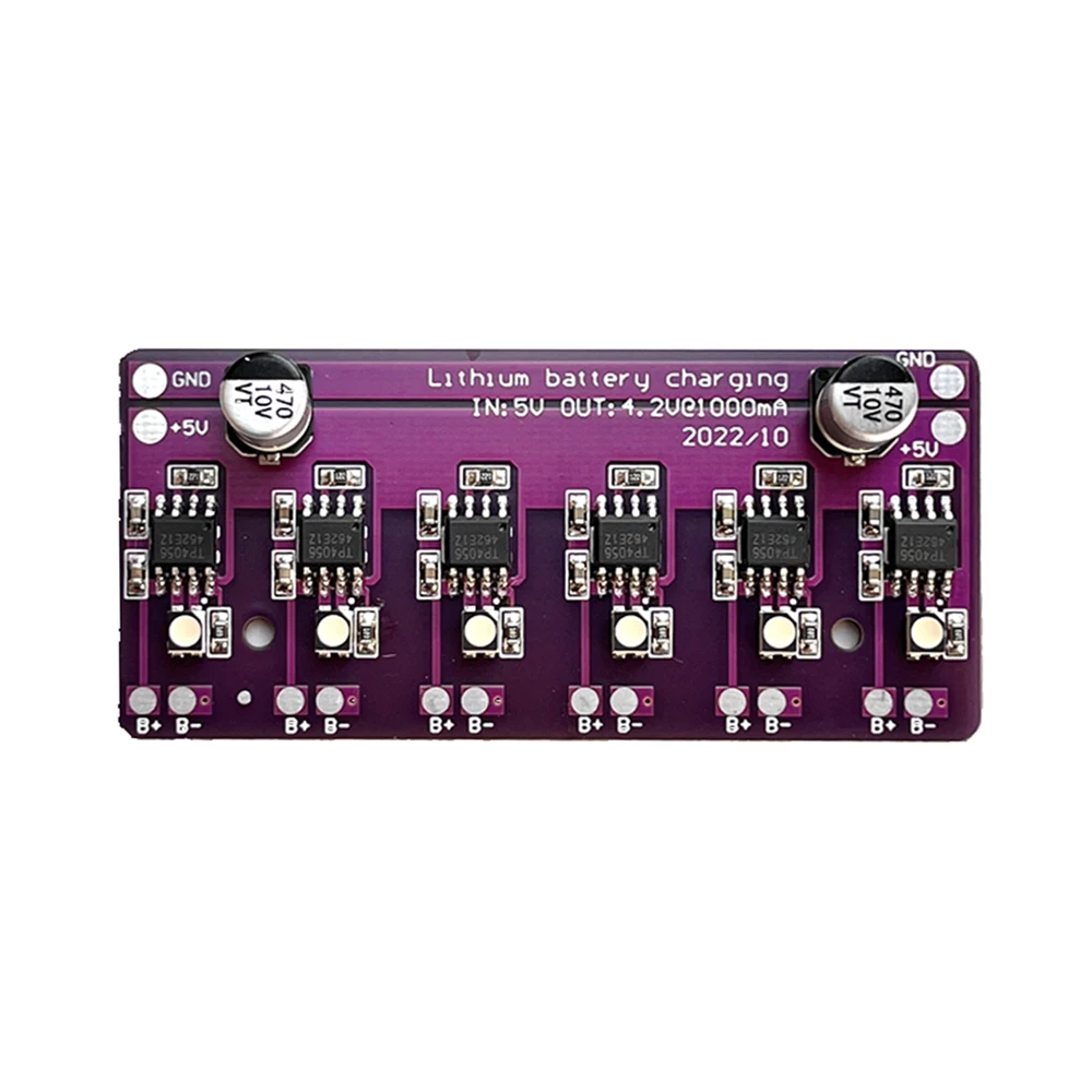 DC-5V-1A-Lithium-Battery-Charging-Module-PCB-Circuit-Board-Charger ...