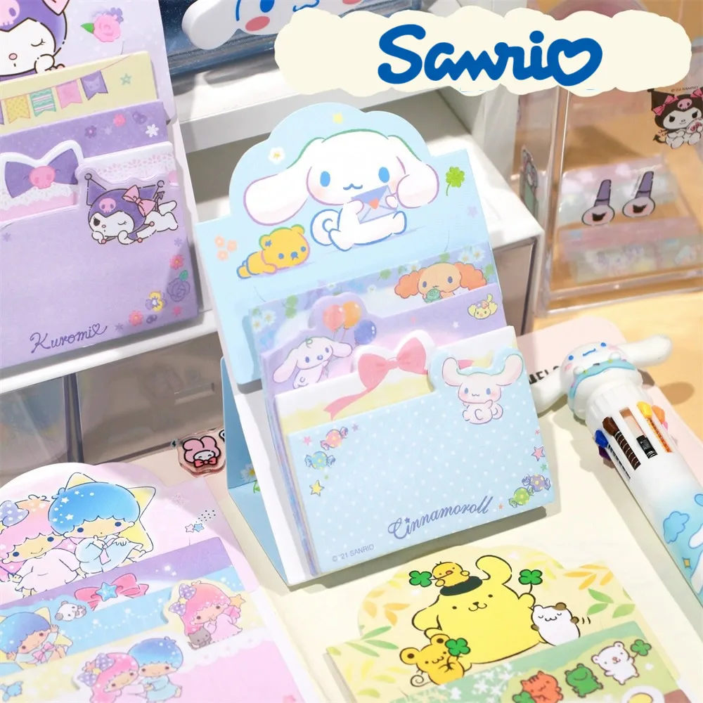 Sanrio-Hello-Kitty-Sticky-Notes-Cartoon-Kuromi-Mymelody-Cinnamoroll ...
