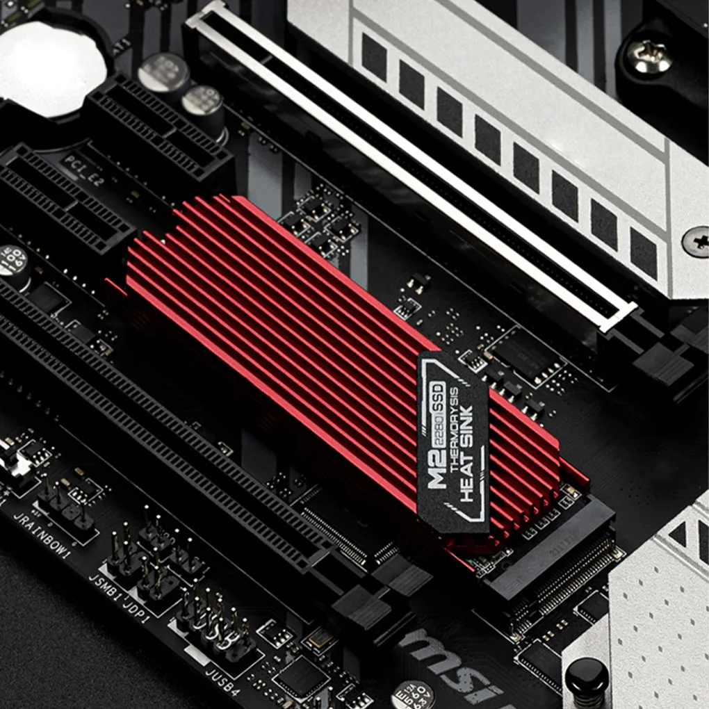 M-2-SSD-Heat-Sink-Solid-State-Hard-Disk-Heatsink-Desktop-PC-Cooler-High ...