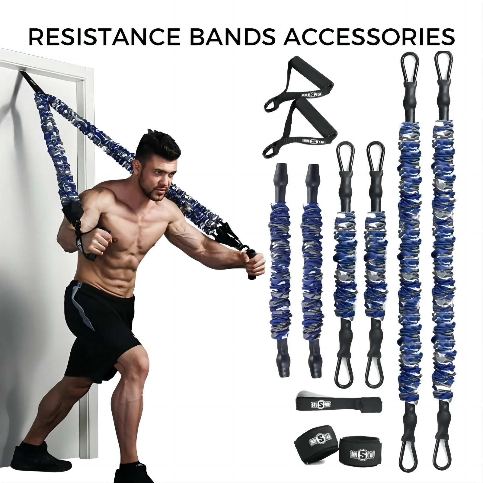 INNSTAR-Resistance-Bands-Accessories-Elastic-Band-Fitness-Handle-Foot ...