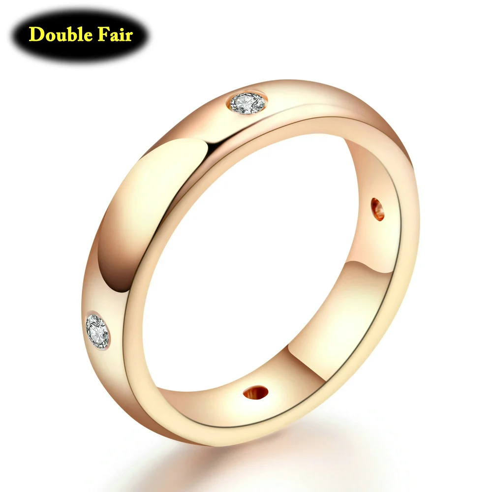 Simple-Elegant-Trendy-Jewelry-For-Women-Engagement-Rose-Gold-Color ...