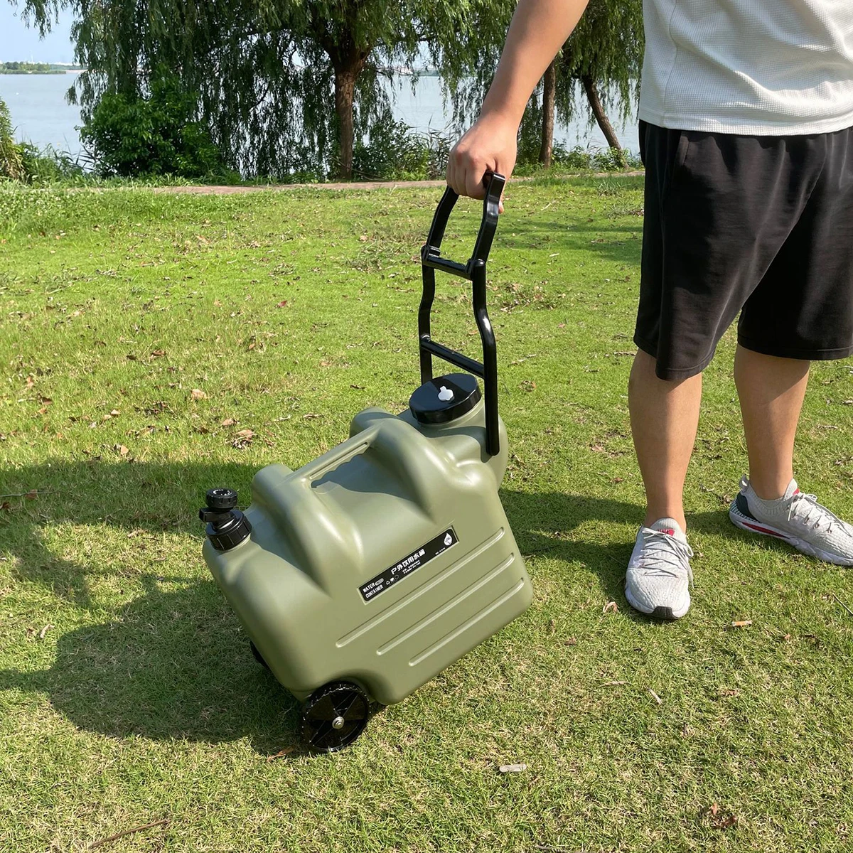 Wheeled Water Carrier: The Ultimate Solution for Heavy Water Transport ...