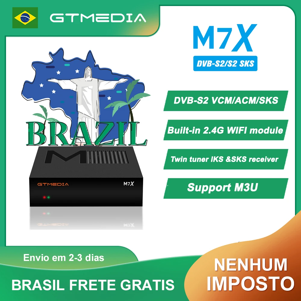 Gtmedia M7x Satellite Receiver Support Dvb-s2 Vcm/acm/multi-stream ...