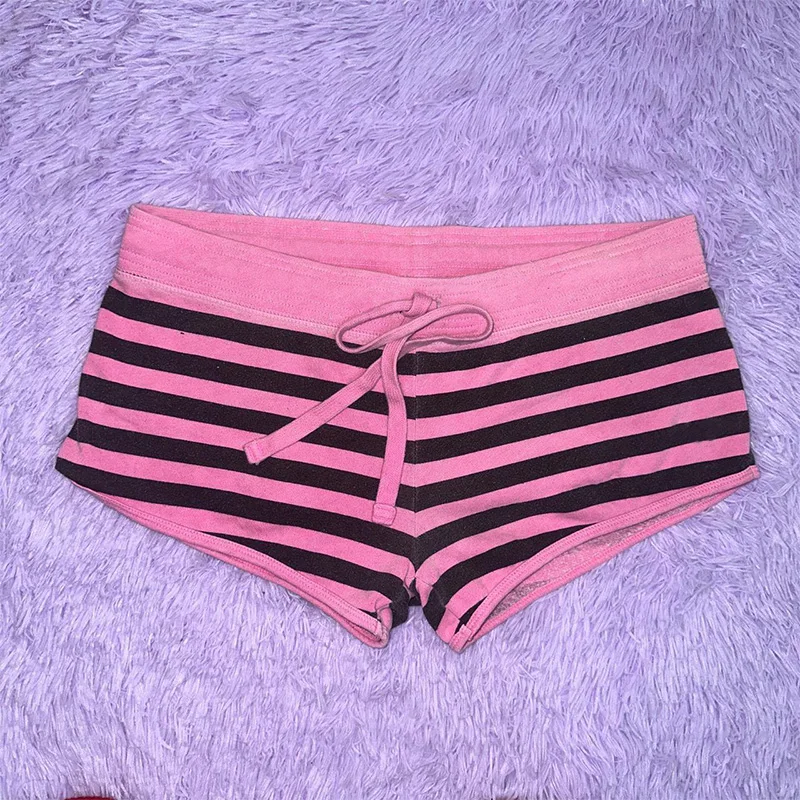 Punk-Straps-Striped-Women-s-Shorts-Gothic-Sexy-Slim-Retro-Harajuku ...