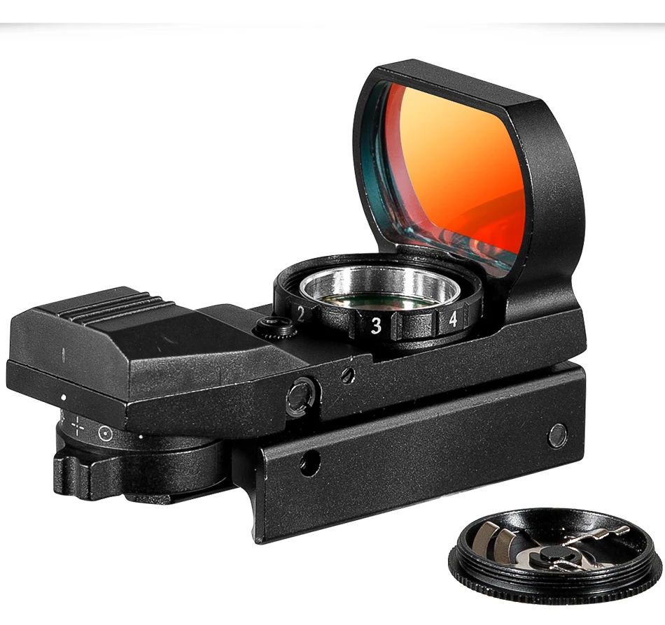 1x22x33mm Multi 4 Reticle Electro Red Dot Sight Riflescope with Mount ...