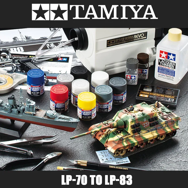 TAMIYA-Color-Lacquer-Paint-LP-70-To-LP-83-82170-82183-Jars-10ml-Nitro ...