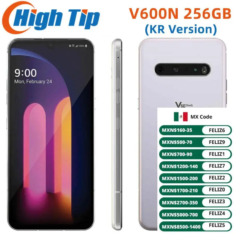 Original-Unlocked-LG-V60-5G-ThinQ-Moilble-Phone-V600TM-V600VM-6-8 ...