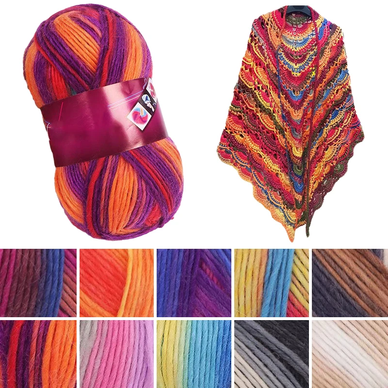 100g/Roll Yarn Mixed Job Lot Colourful Double Knitting Crochet Milk ...